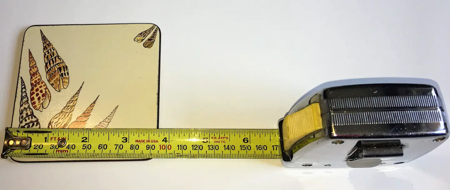 Easy DIY Upcycled coasters using a cutting machine. - Baker Street Living