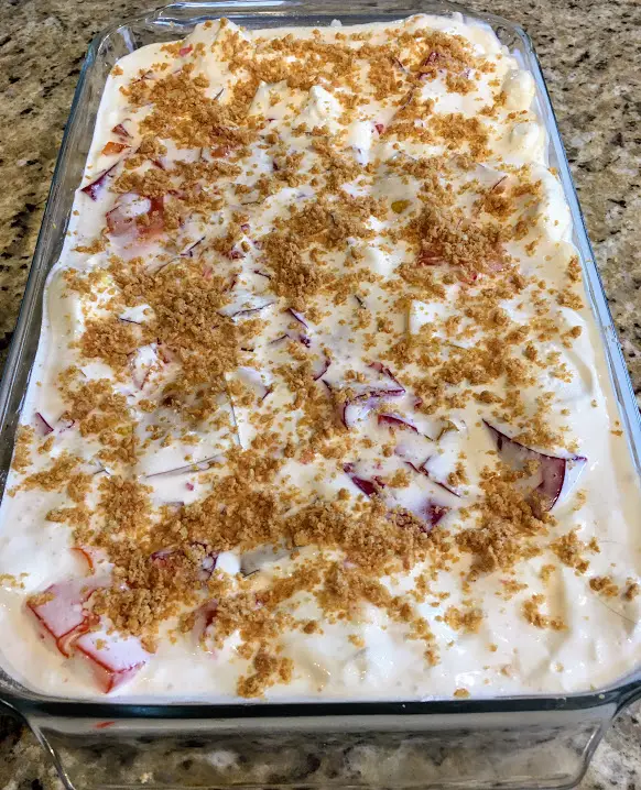 Easy to make Broken Glass Cake, low-calorie dessert recipe. - Baker ...