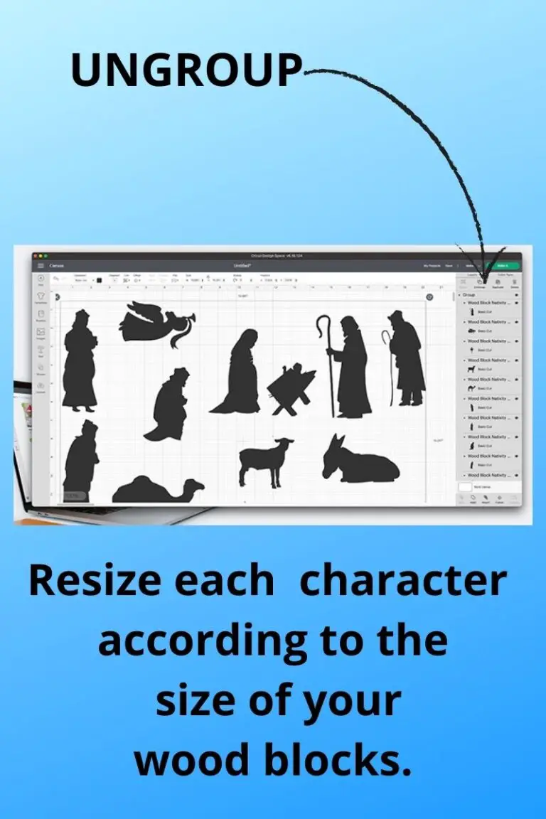 Easy to make DIY Wood Block Nativity Scene - Baker Street Living