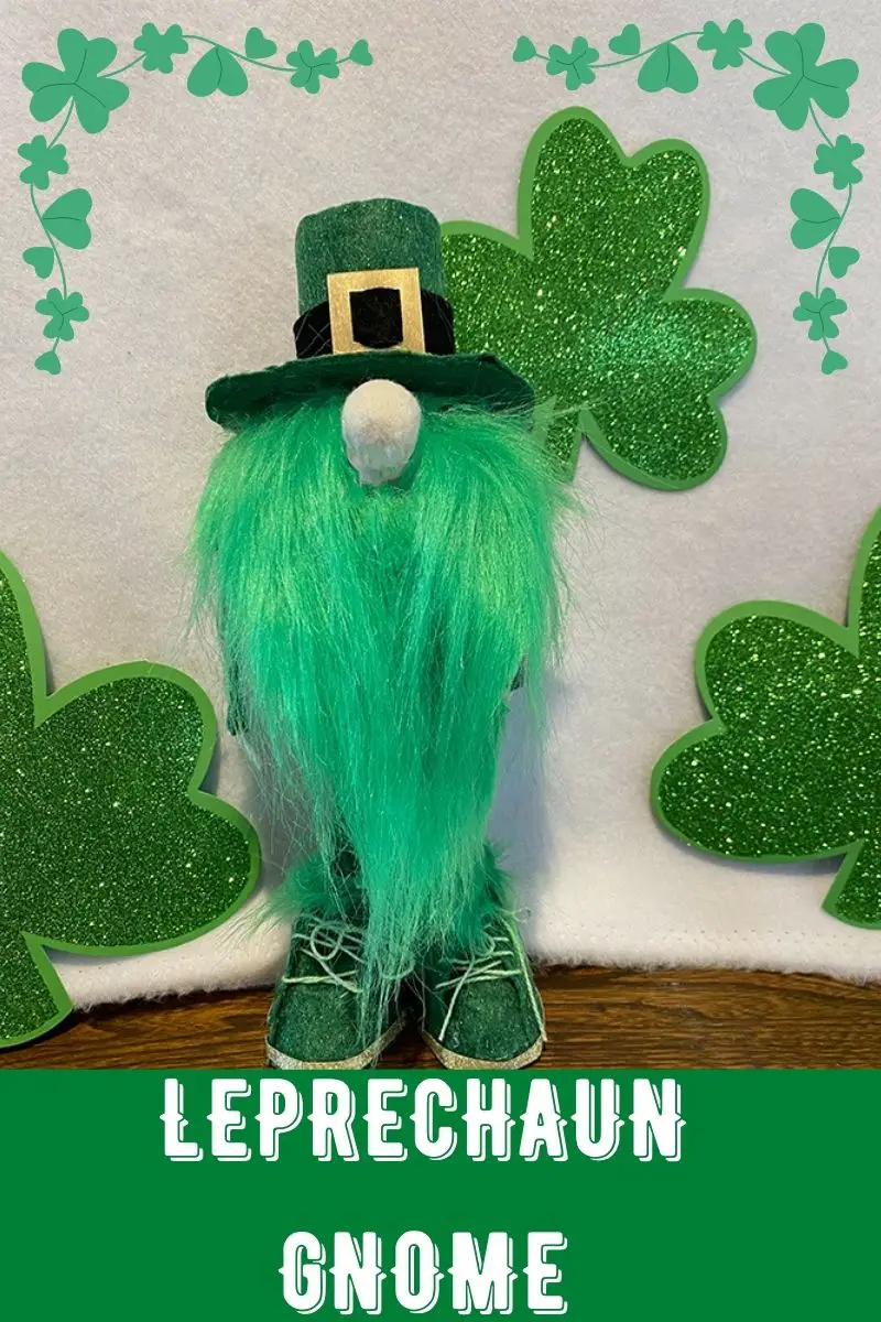 Super easy DIY Leprechaun Gnome tutorial. - Baker Street Living