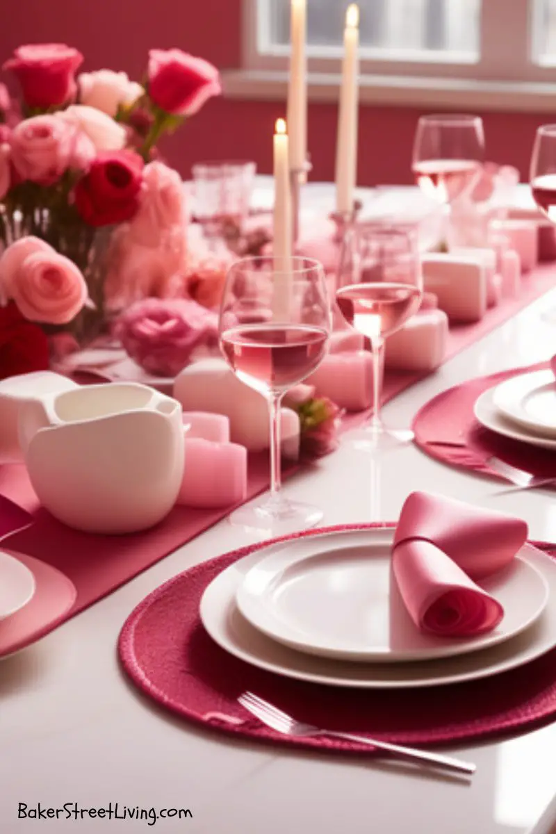 11 Classic and Easy Valentine's Day Table Decor. - Baker Street Living