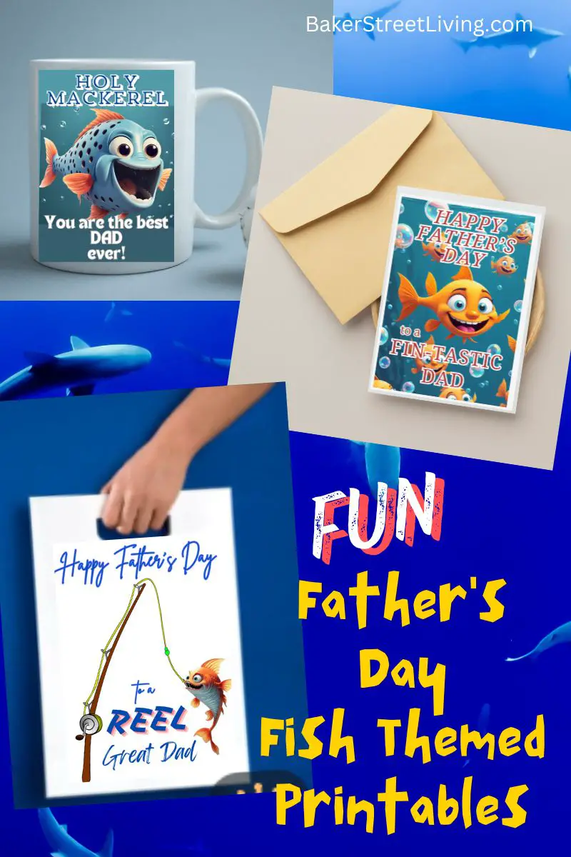 Easy Free DIY Father's Day Printable Designs - Baker Street Living