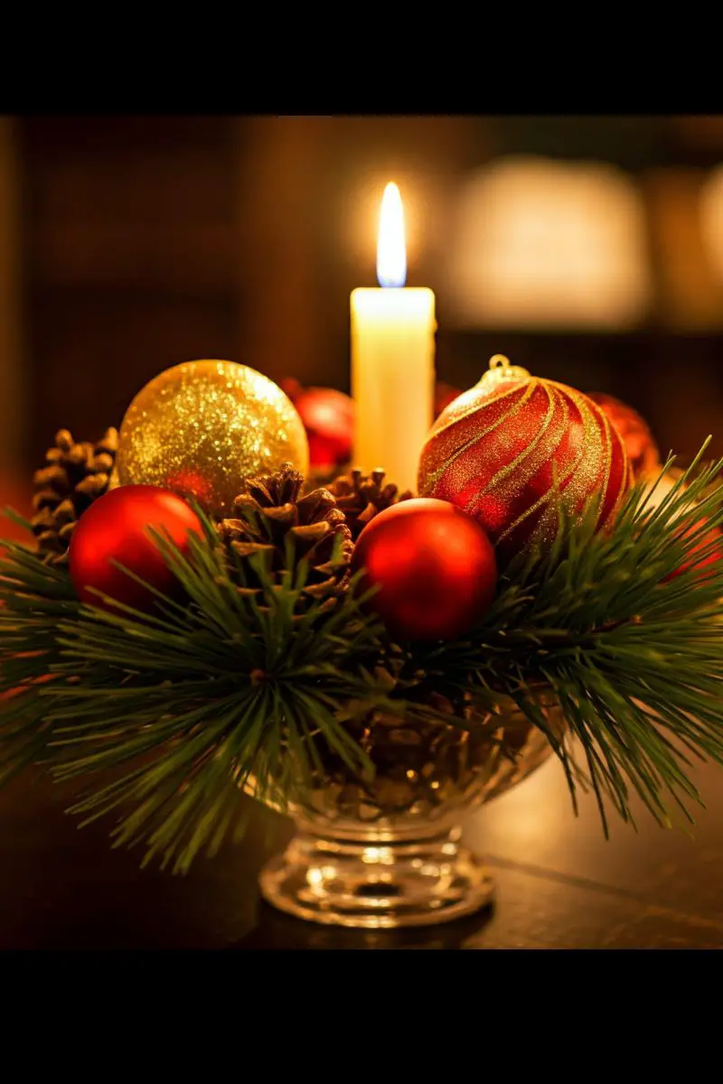 Quick and Easy Christmas Centerpieces you can make in minutes. - Baker ...