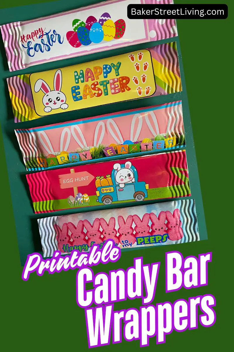 DIY Free Printable Easter Candy Bar Wrappers. - Baker Street Living