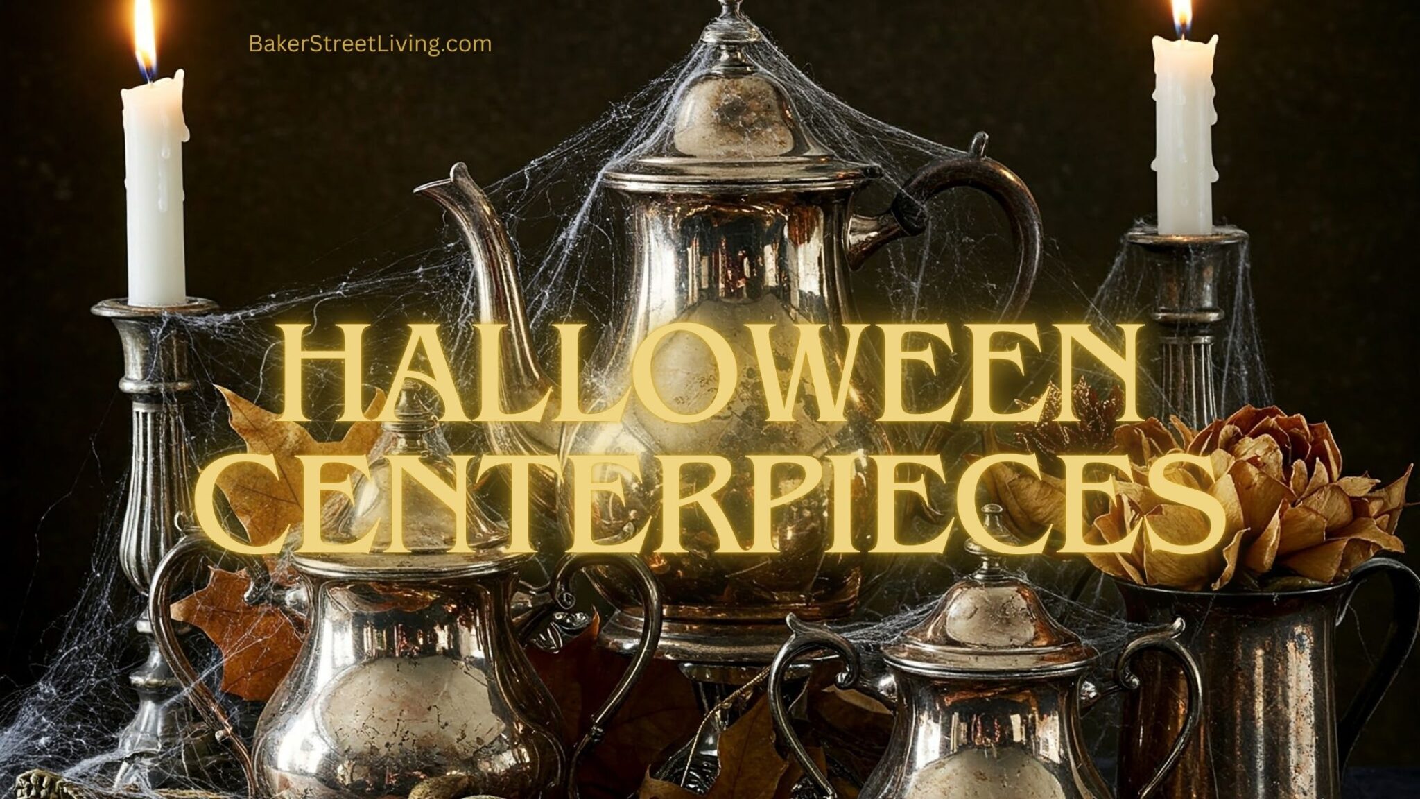 20 Easy Boo-ti-ful Halloween Centerpieces. - Baker Street Living