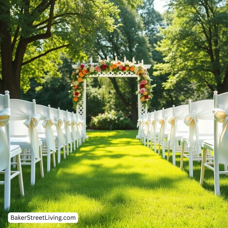 25 Beautiful Outdoor Summer Wedding Ideas. - Baker Street Living