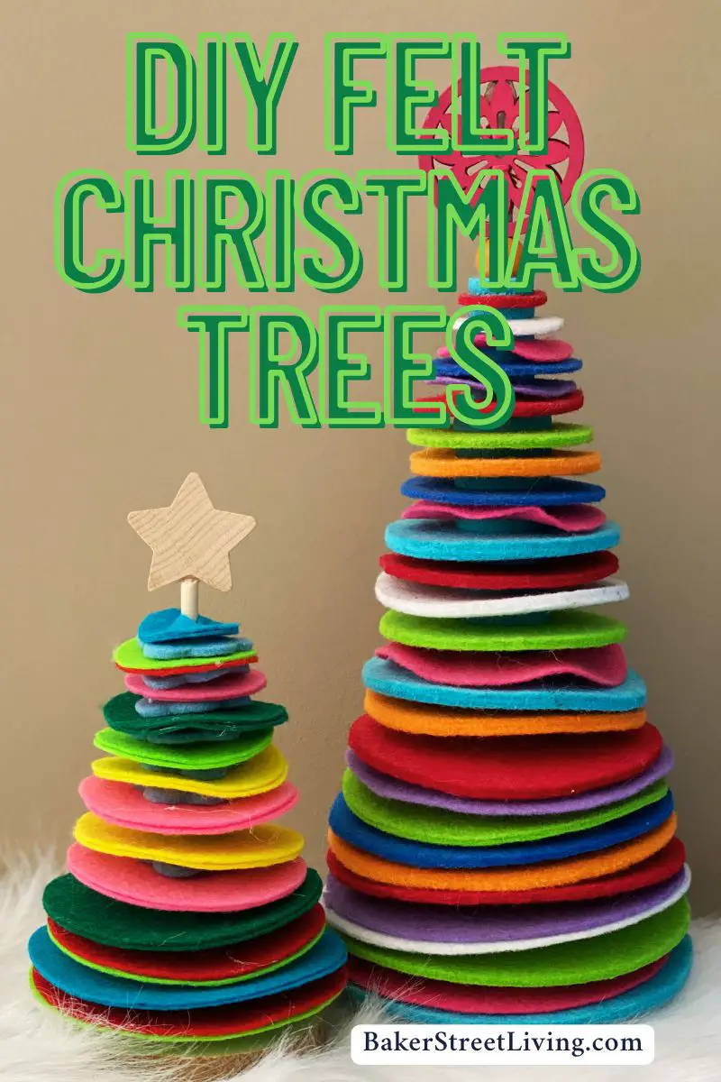 Easy to Make Felt Christmas Tree. - Baker Street Living