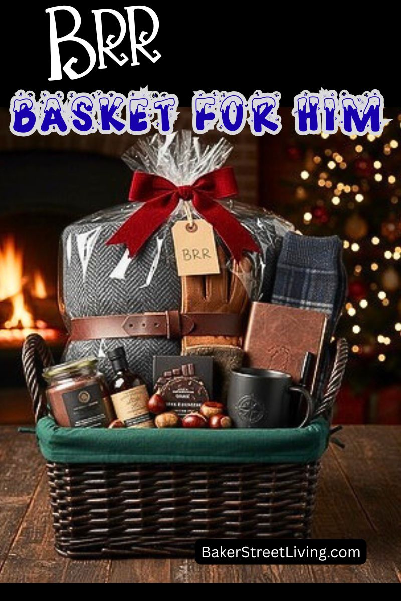 Easy to Make Brr Basket for Him - Baker Street Living