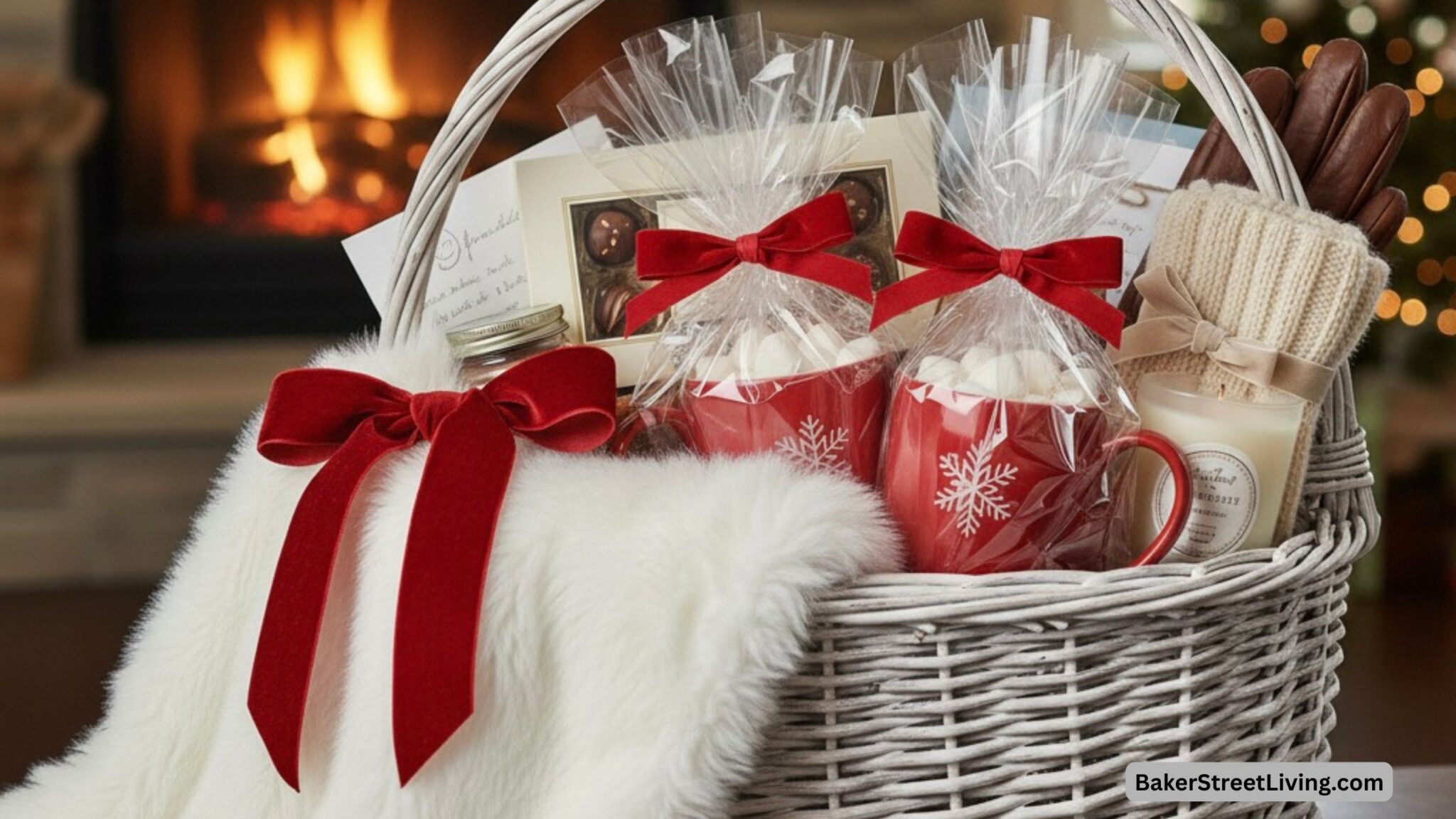 How to Make a Cozy BRR Basket - Baker Street Living