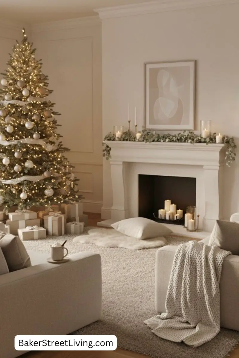 Easy Neutral Christmas Decor Ideas for Cozy Holiday Style. - Baker ...
