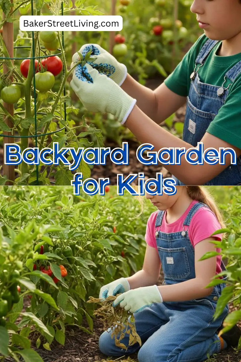 How to Create an Easy Backyard Garden for Kids - Baker Street Living