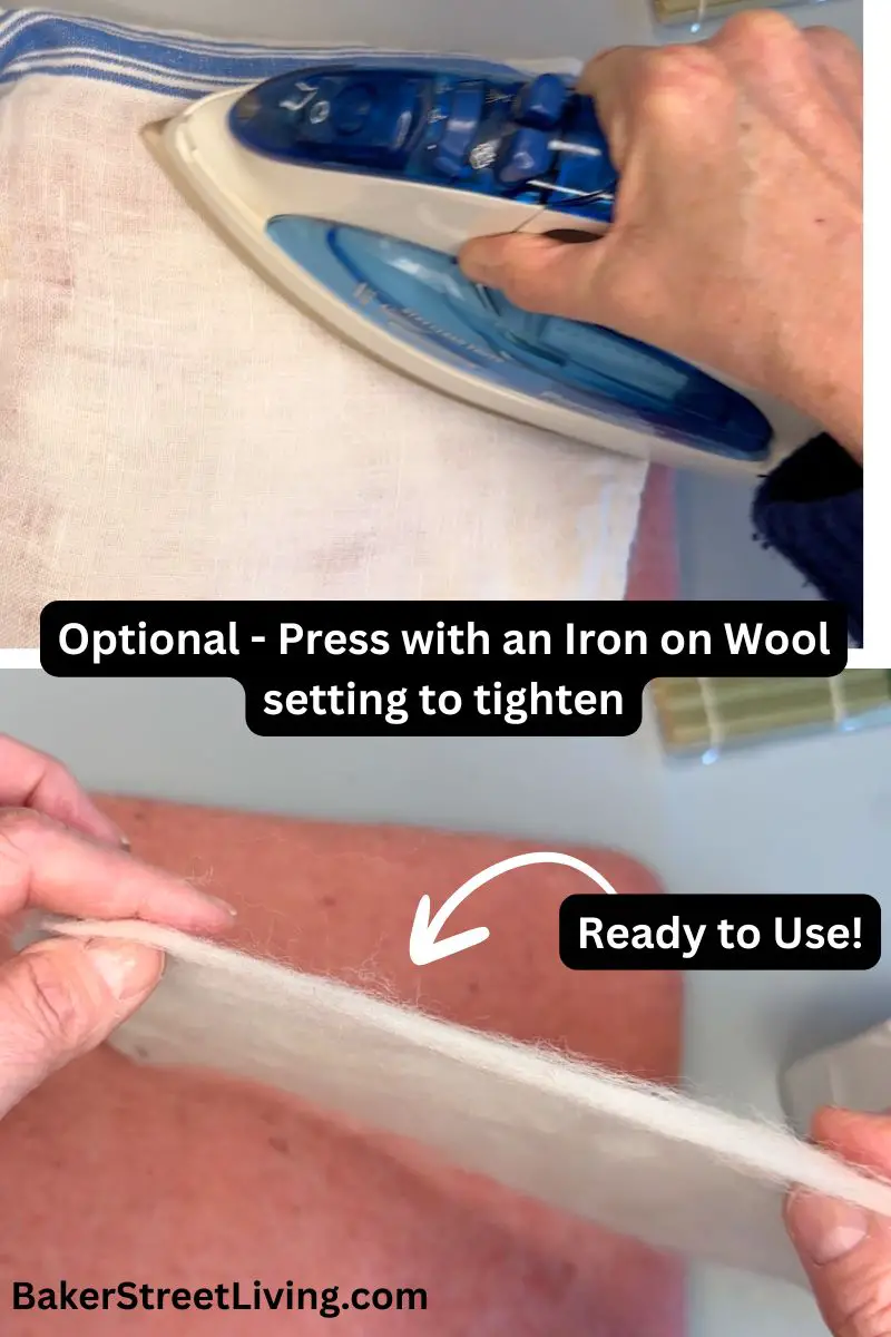 How to Make Needle Felted Prefelt. - Baker Street Living