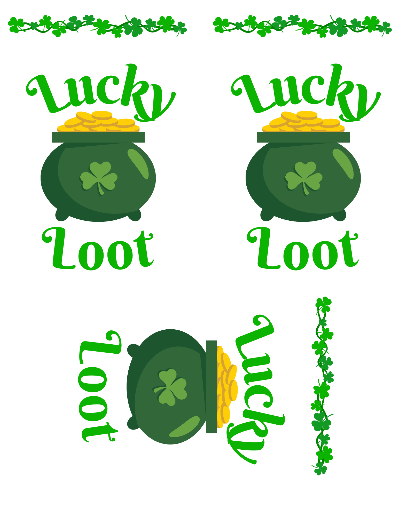 Easy to Make St. Patrick's Day Treat Bags - Baker Street Living