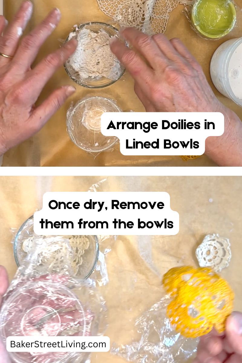 Easy to Make Lace Flowers (No Sewing Required) - Baker Street Living